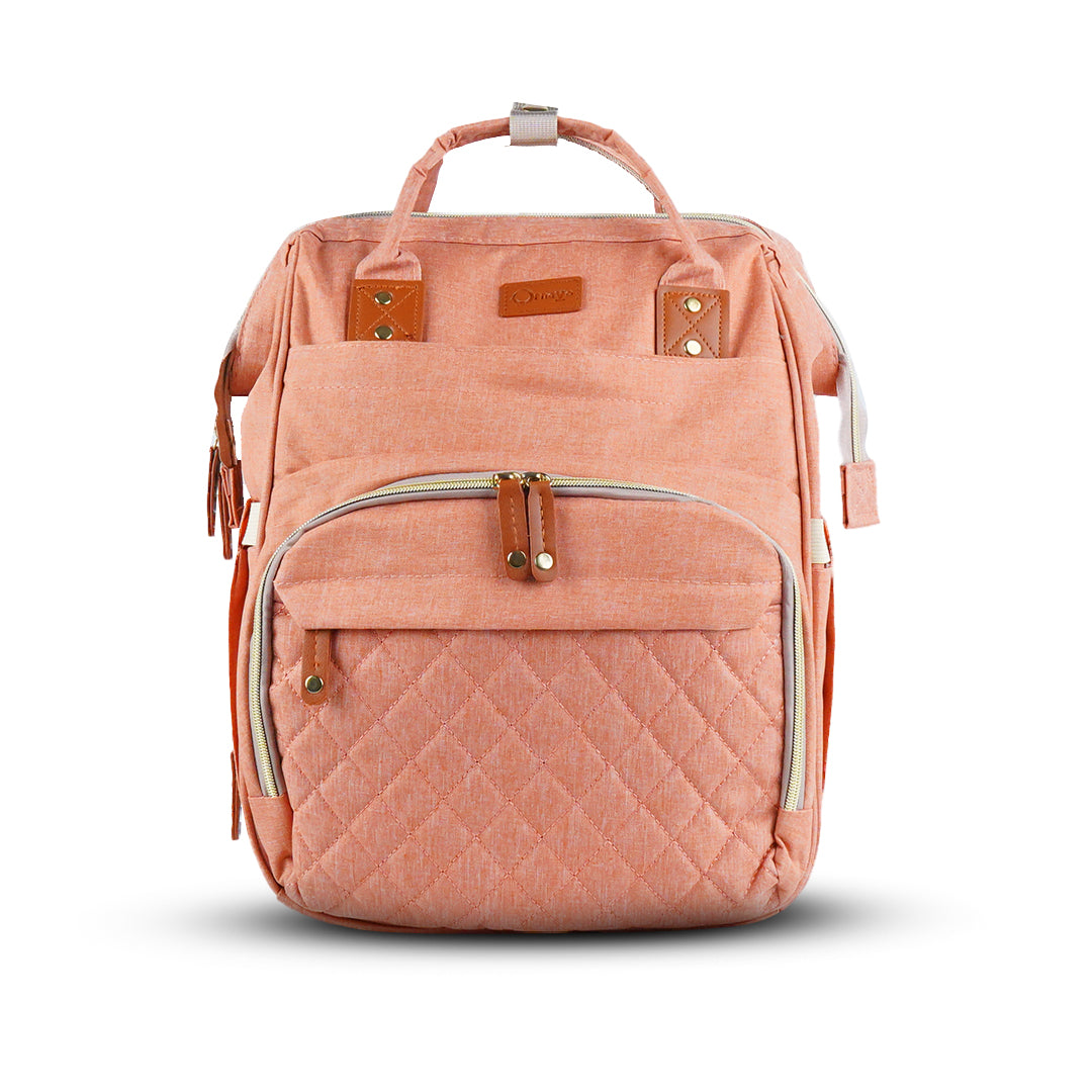 Buy Pink Diaper Bag Backpack by Ornavo – ORNAVO
